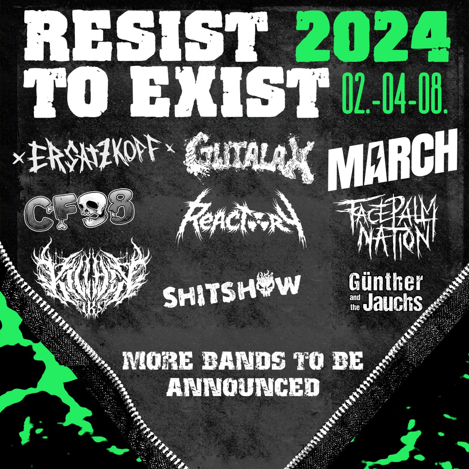 Facepalm Nation beim Resist To Exist 2024! - Resist to Exist